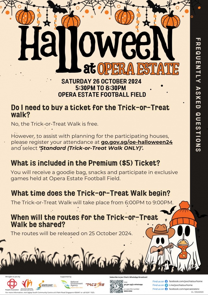 Halloween @ Opera Estate | Tickikids Singapore