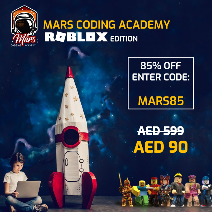Mars Coding Academy: Roblox Edition | Tickikids Abu Dhabi