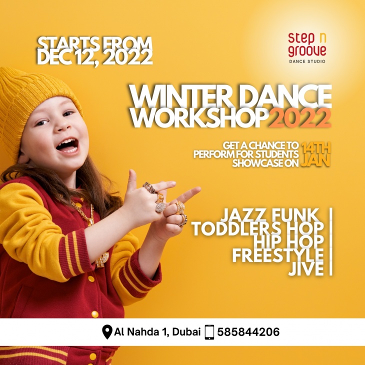 Winter Camp @ Step N Groove | Tickikids Dubai