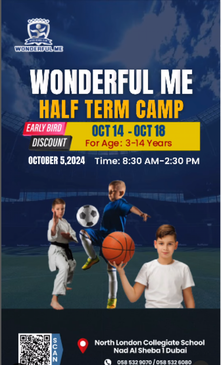 Half Term Camp at NLCS Dubai | Tickikids Dubai