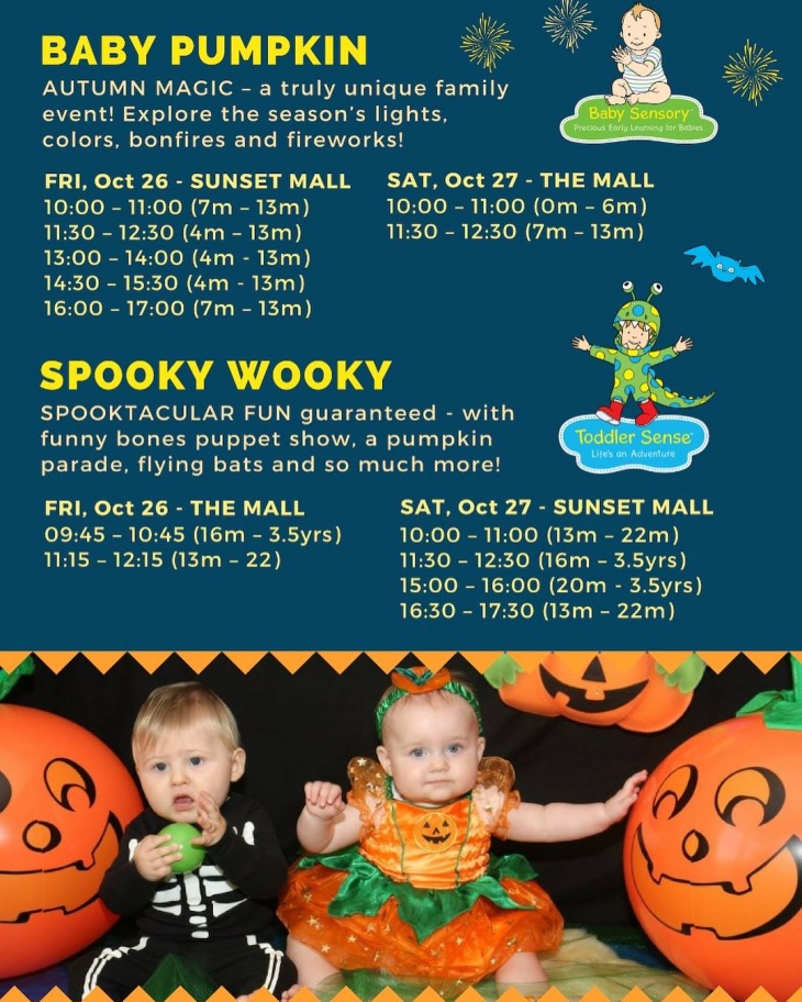 Spooky Wooky @ The Mall | Tickikids Dubai